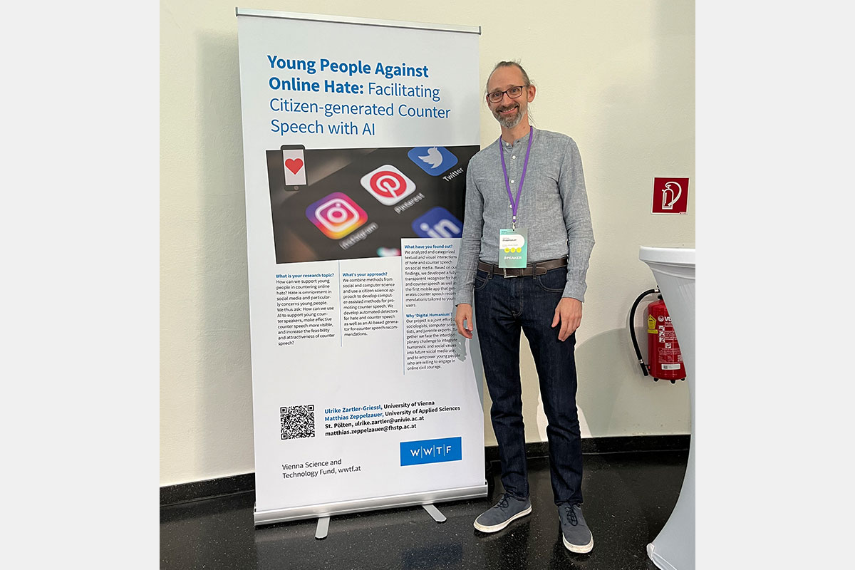 "Counter Speech" bei Digital Humanism 2025 — USTP – University of ...