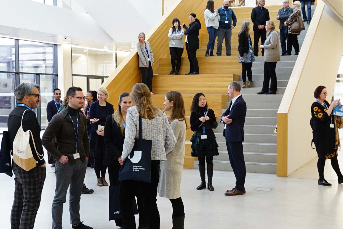 Globale Perspektiven erleben — USTP – University of Applied Sciences St. Pölten